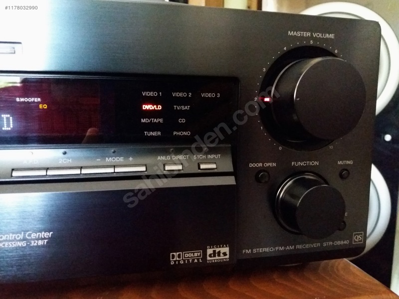 Sony Receiver Amfi - Sony STR-DB840 QS Dolby Digital DTS AV-Receiver ...