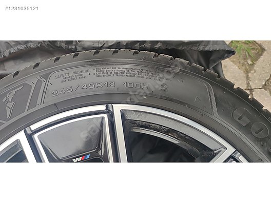 BMW JANT VE LASTİK GOODYEAR ULTRAGRİP PERFORMANCE 245/45R18 - En uygun jant lastik fiyatları ...