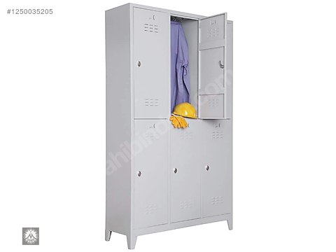 SOYUNMA DOLABI METAL * 6 LI * İMALATTAN SIFIR ÜRÜN : - Soyunma Dolabı ...