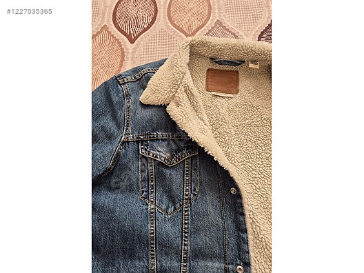 Sıfır ayarı Orjinal Levi's Premium Big E Red Tab Sherpa Mont L - Levi's ...