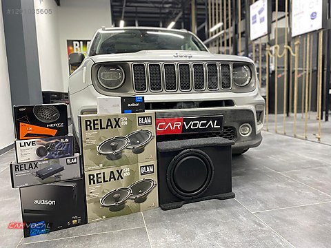 Paket Ses Sistemi / Jeep Renegade Audison Blam M8 DSP Ses Sistemi Mont ...