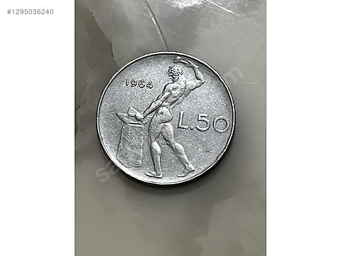 İtaliana Repvbblica 50 lire 1964 sahibinden.comda - 1295036240