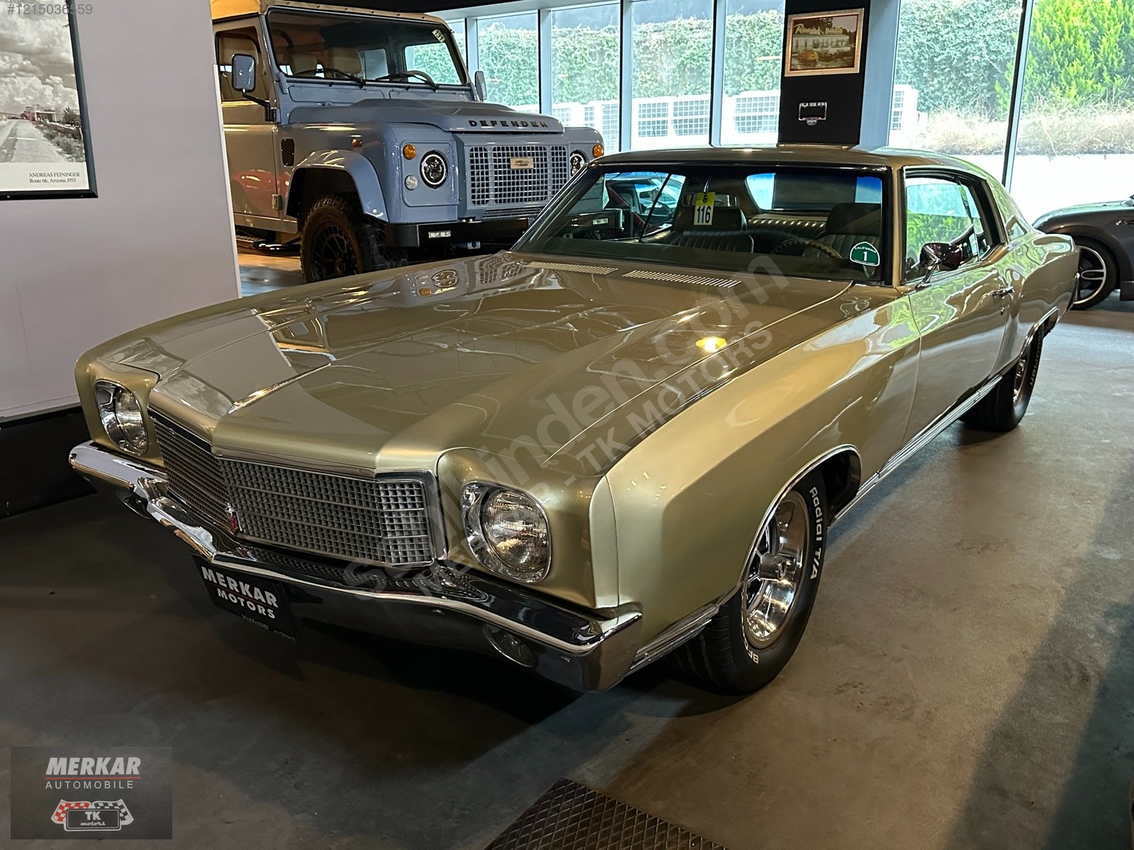 Galeriden Satılık 1970 Model Km Chevrolet Monte Carlo 4.680.000 TL ...
