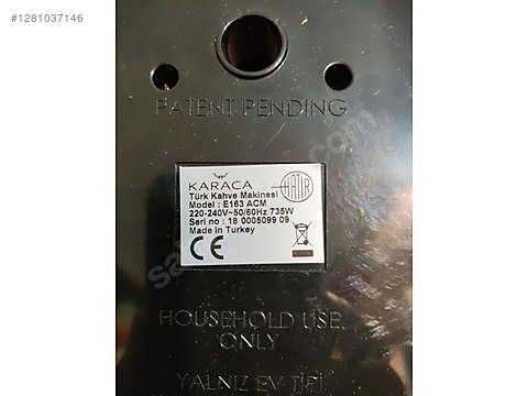 KARACA HATIR E163 ACM KAHVE MAKİNESİ ANA KART sahibinden.comda - 1281037146