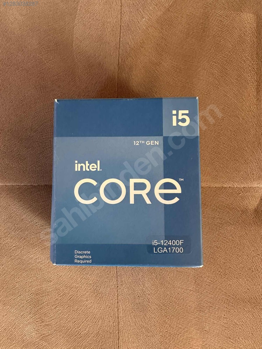 Intel Core i5 12400F işlemci - İşlemci ve Tüm Masaüstü Bilgisayar ...