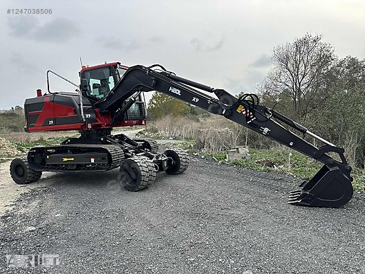 HIBOL X9 PALETLİ VE LASTİKLİ EKSKAVATÖR YANMAR MOTOR ALMAN POMPA ...