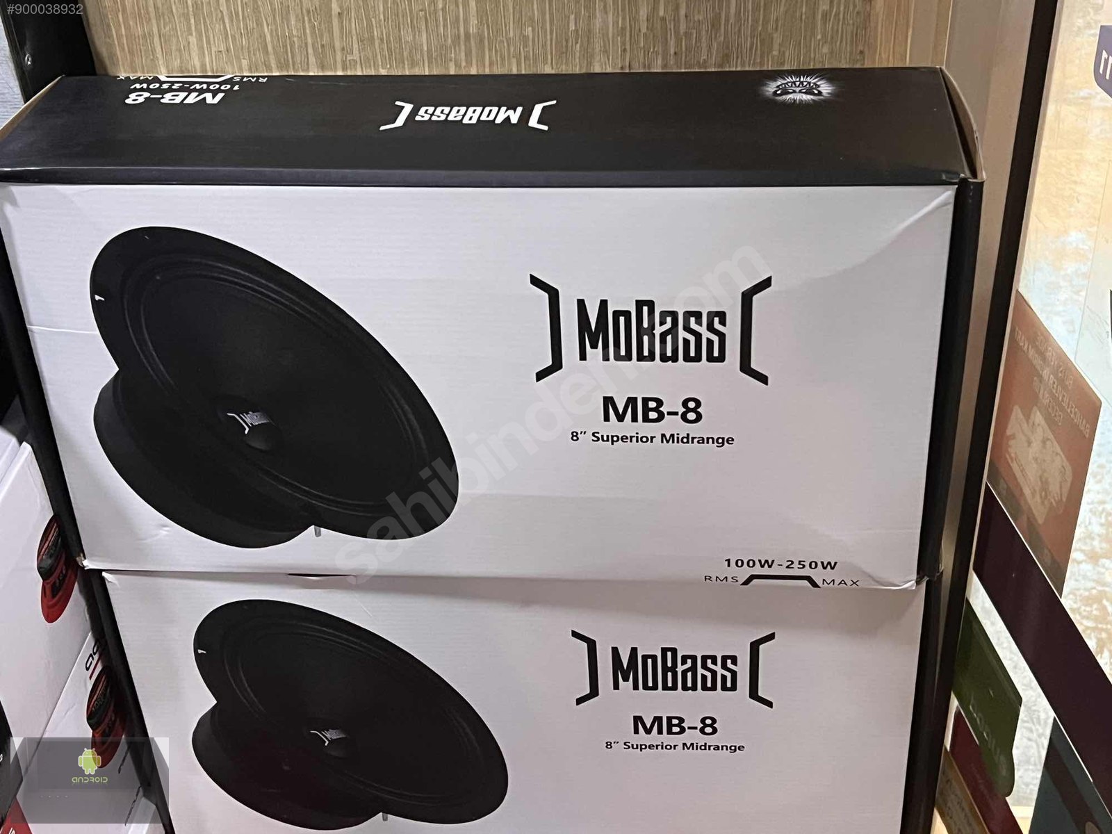 Hoparlör / Midrange / Mobass MB-8 20CM MİDRANGE 2YIL GARANTİ ORJİNAL ...
