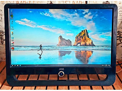 AOC F22S+ 21,5" İnch 1920x1080 60Hz 5Ms VGA Girişli LCD Monitör ...