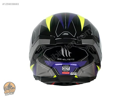 MT Helmets THUNDER 4 SV VALIANT B2 Motosiklet Kask PARLAK - Kapalı ...
