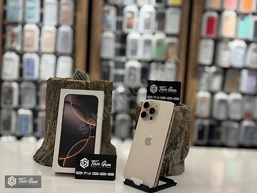 Apple / iPhone 16 Pro Max / TAN GSM KÜÇÜKPARK-TERTEMİZ İPHONE 16 PRO ...