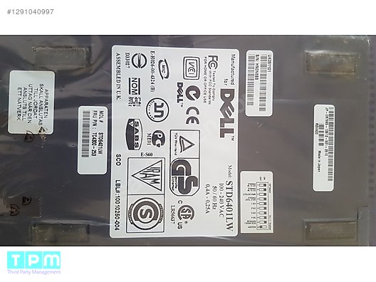 Dell TC4300-253 20/40GB DDS-4 EXTERNAL SCSI/LVD DAT sahibinden.comda ...