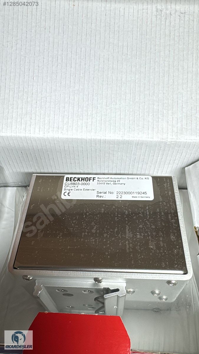 BECKHOFF CU8803-0000 sahibinden.comda - 1285042073