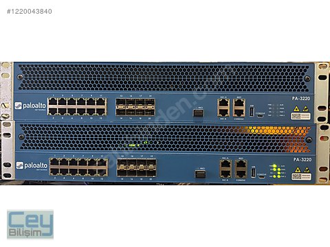 Palo Alto Networks Enterprise Firewall PA-3220 - Diğer Ağ Ürünleri ...