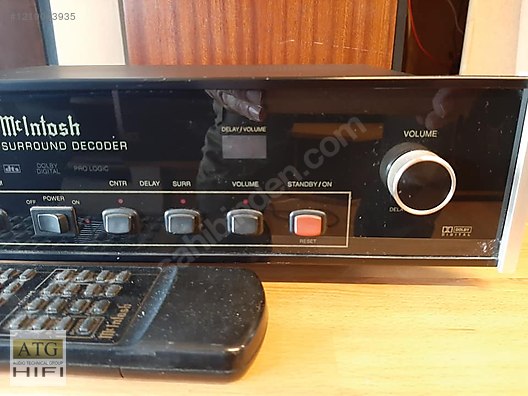 McIntosh Pre Amfi - MCINTOSH MSD 4 KUMANDALI PRE AMPLİ - 1219043935
