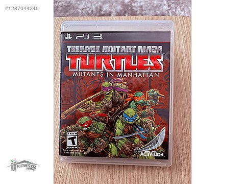Teenage Mutant Ninja Turtles: Mutants in Manhattan PS3 Oyunu sahibinden ...