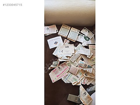 Takvim / eski takvim yaprakları sahibinden.comda - 1233045715