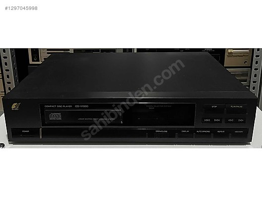 SANSUI CD-V1000 COMPACT DISC PLAYER sahibinden.comda - 1297045998