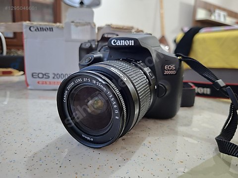 DSLR / Canon / EOS 2000D (Rebel T7) / Canon EOS 2000D + 18-55mm Lens ...
