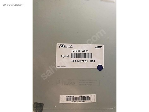 Samsung tft lcd panel LTM185AT01 18.5 inç sahibinden.comda - 1279046620