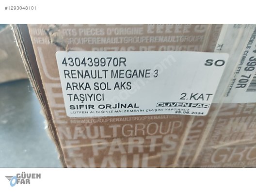 Otomobil & Arazi Aracı / Yürüyen & Direksiyon / RENAULT MEGANE 3 ARKA ...