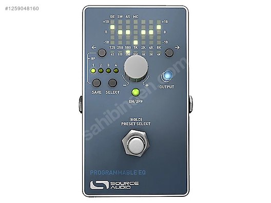 Source Audio SA170 Programmable EQ Equalizer - Efekt Pedalı ve Diğer ...