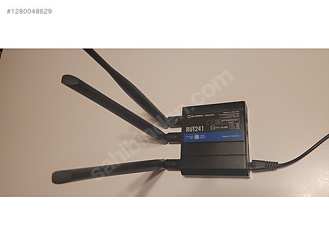 TELTONIKA RUT 241 4G LTE SIM Modem/Router sahibinden.comda - 1280048629