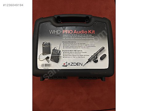 Mikrofon / Azden WHD-Pro Audio Kit Wireless Shotgun sahibinden.comda ...