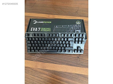 Gamepower Eva7 Red Switch Oyuncu Klavyesi - Gamepower Oyuncu Klavyesi ...