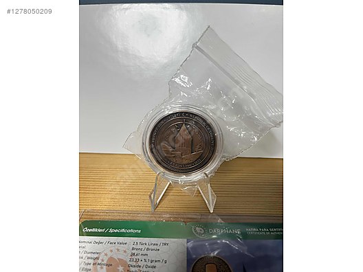 Mevlana Celaleddin Rumi Bronz Hatıra Para Darphane sahibinden.comda ...