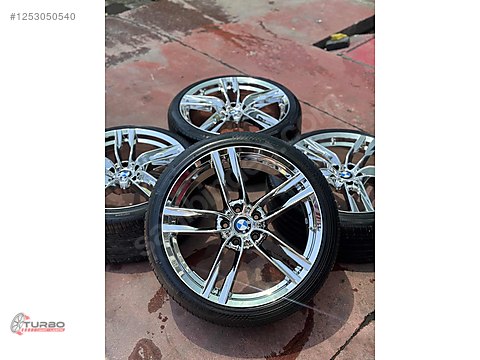 5x120 20 İNÇ BMW F10 KROM DİŞADONUK JANT LASTİK DOT 2025 - En uygun ...