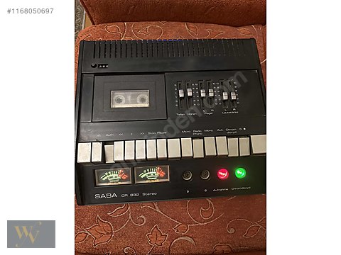 SABA CR 832 Stereo Deck tape sahibinden.comda - 1168050697