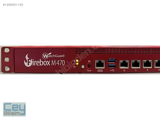 Watchguard Firebox M470 Firewall with Total Security - Diğer Ağ ...