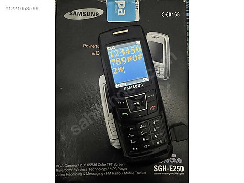 Samsung / E250 / SAMSUNG E250 sahibinden.comda - 1221053599