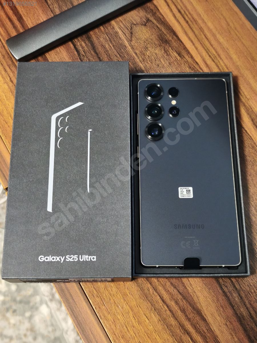 256 GB Siyah Samsung Galaxy S25 Ultra Cep Telefonu - 1319056521