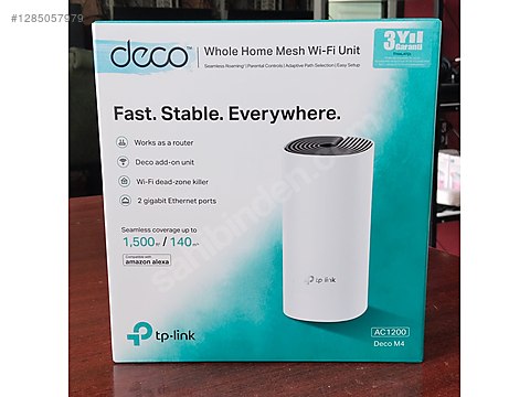 TP LİNK DECO M4 1 PACKS sahibinden.comda - 1285057979