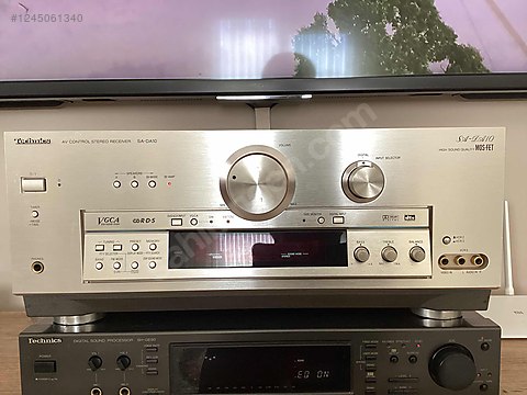 Technics Receiver Amfi - Technics SA-DA10 Stereo Receiver Amfi - 1245061340