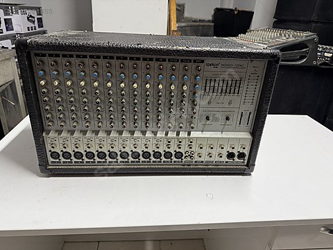 Spekon Indigo-1204C 12 Kanal Powered Mixer Çalışır Durumda sahibinden ...