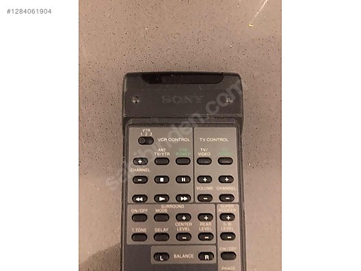 SONY TA-AV561 AMFİ VE SYSTEM KUMANDASI RM-U561 sahibinden.comda ...