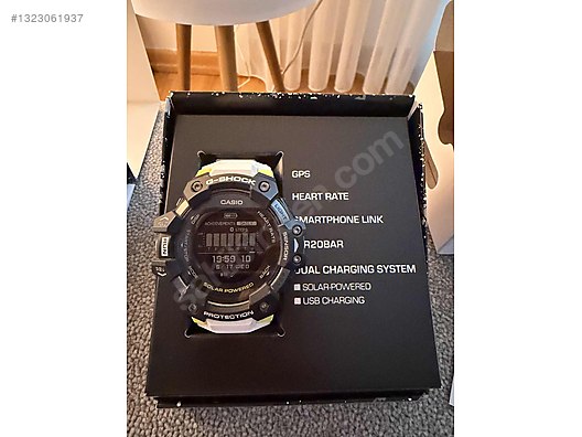 Casio / Casio G-Shock GBD-H1000 GPS Solar Full Set Koleksiyonluk ...
