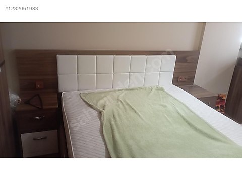 Cift Kisilik Baza + Yatak + Baslik + Komidinler Temiz - İdaş Baza ...