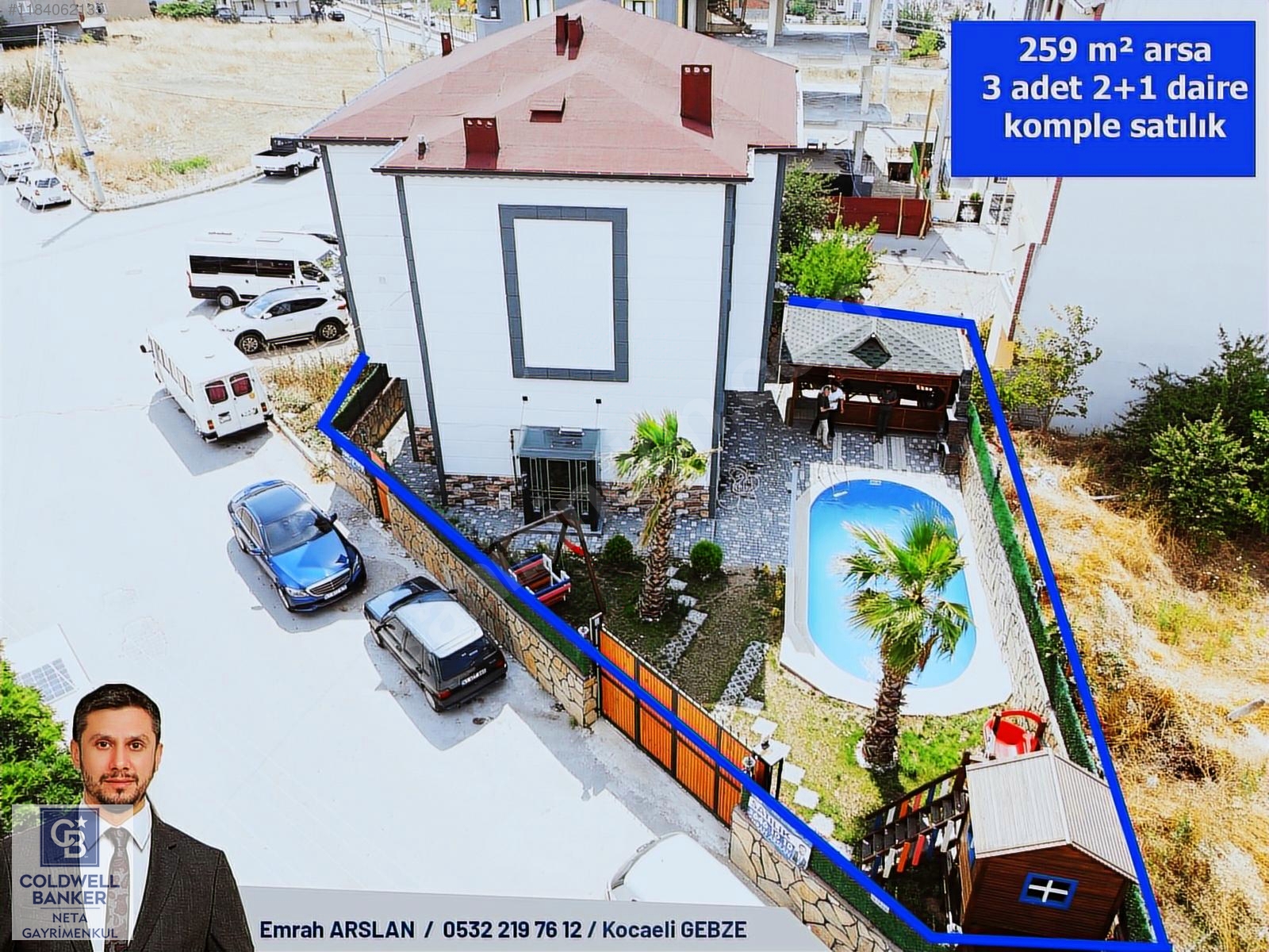 Ç.OVA AKSE MAH. MUTLUKENTE KOMŞU HAVUZLU MÜSTAKİL VİLLA TİPİ EV ...