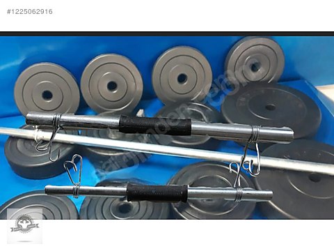 KISA SÜRELİĞİNE 70kg PLASTİK DAMBIL HALTER SET 1.050TL. sahibinden ...