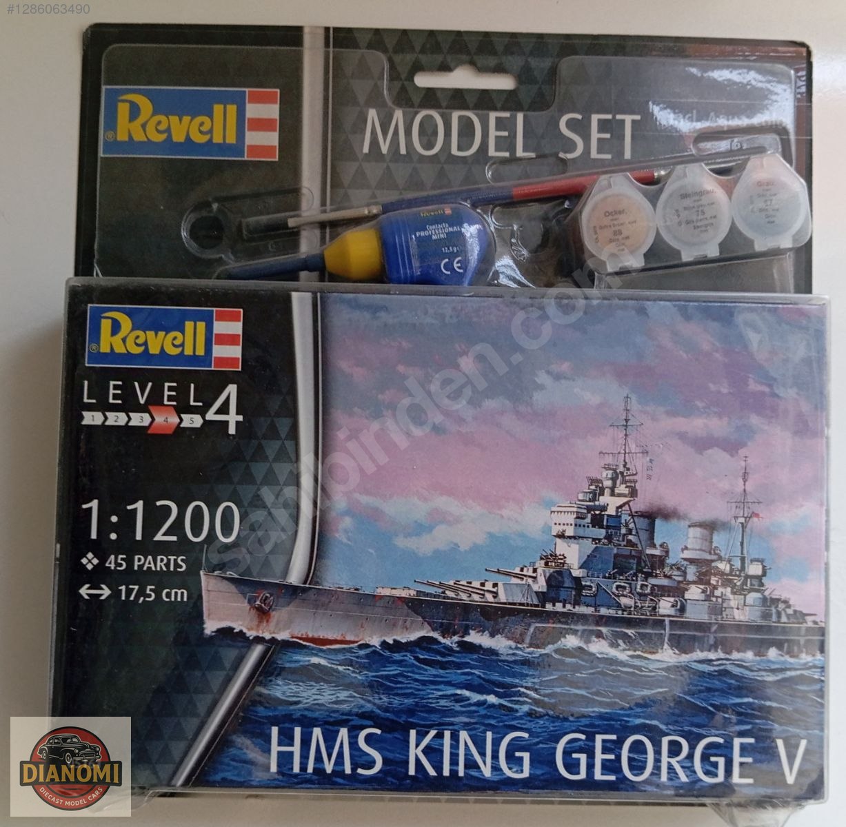 1:1200 revell/ HMS KİNG GEORGE V - Plastik Deniz Aracı Maket ...