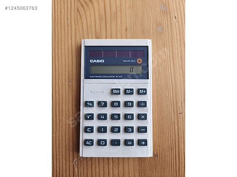 Casio SL-300 Hesap makinesi sahibinden.comda - 1245063763