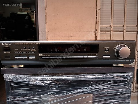 Technics Dijital Tuner - TECHNİCS ST-GT 550 STEREO SYNTHESIZER TUNER ...