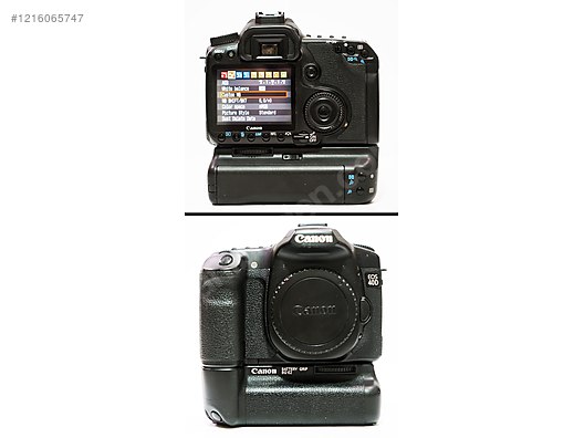 DSLR / Canon / EOS 40D / Canon 40D Body & Canon BG-E2 Battery Grip & 2 Pil sahibinden.comda ...