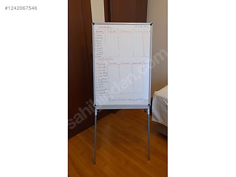 Beyaz Tahta / Dersler icin yazi tahtasi sahibinden.comda - 1242067546