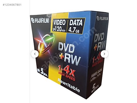 DVD+RW FUJİFİLM KUTULU 25 ADET ORJİNAL SIFIR - Boş Medya ilanları ...