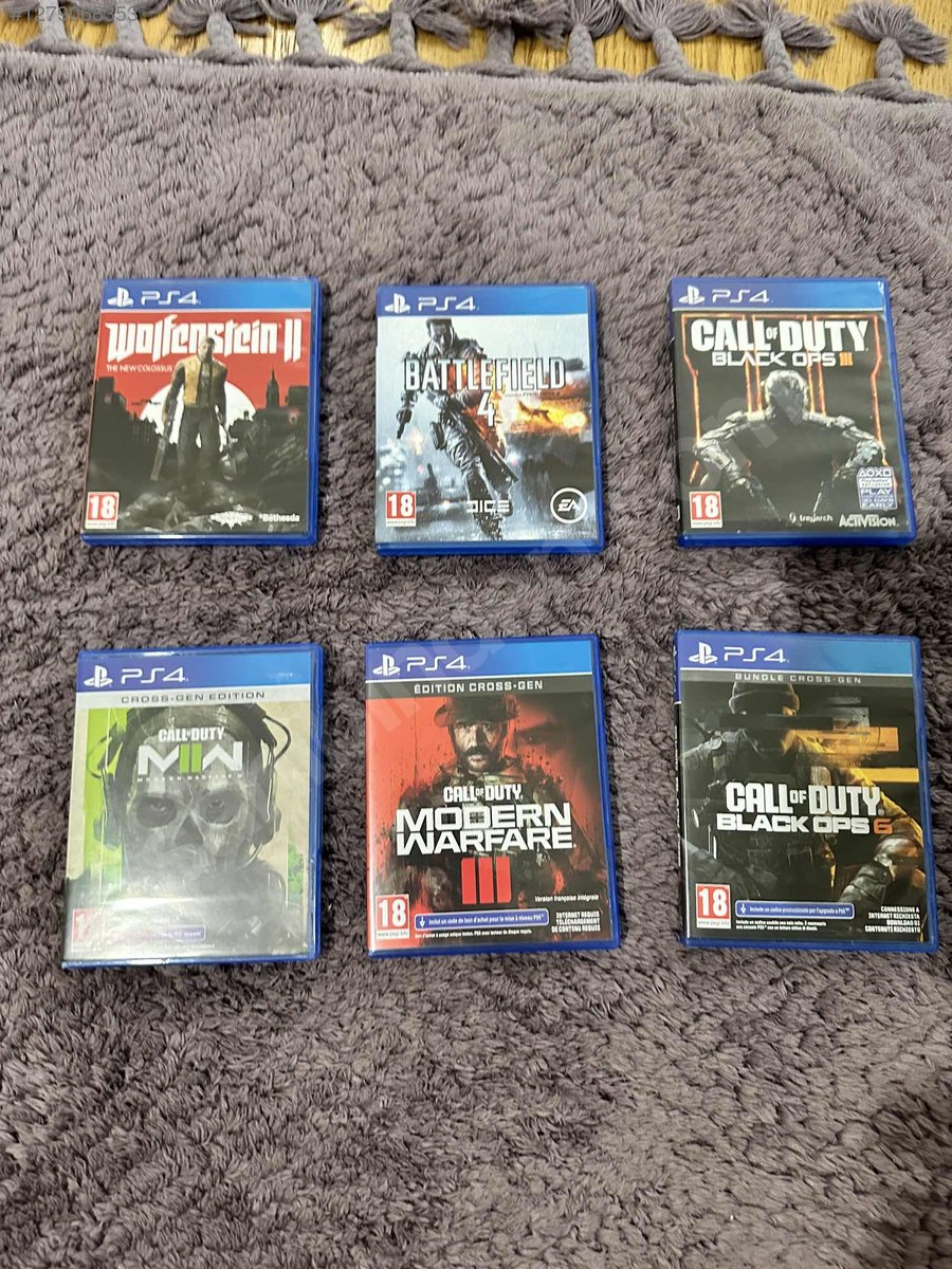 CALL OF DUTY BATTLEFİELD WOLFENSTEİN sahibinden.comda - 1279068353