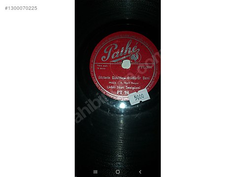 URFALI NURİ SESİGÜZEL TAŞ PLAK - Müzik Plakları Alışverişte İlk Adres ...